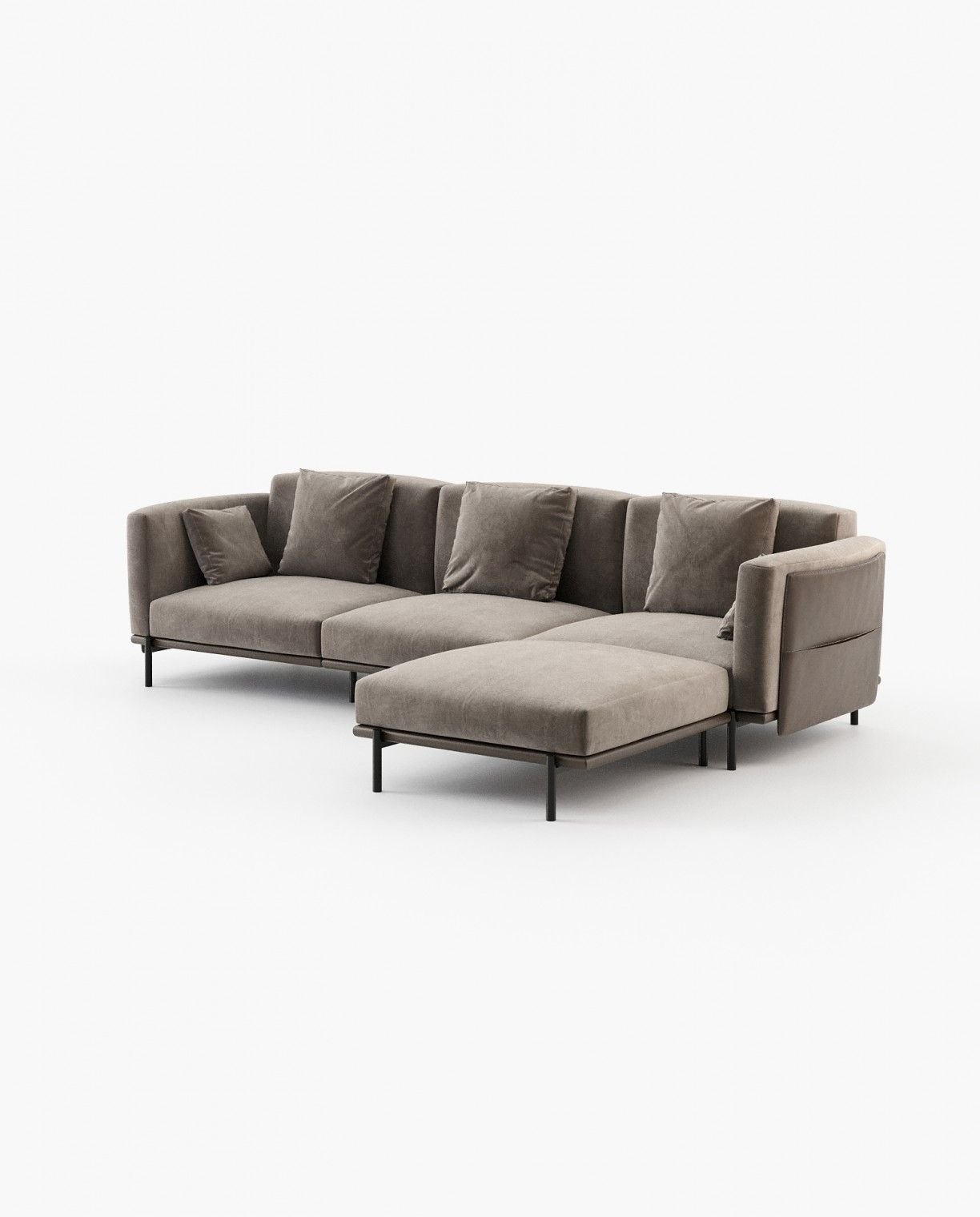 Foster Sofa Modular With Chaise - Clove Design